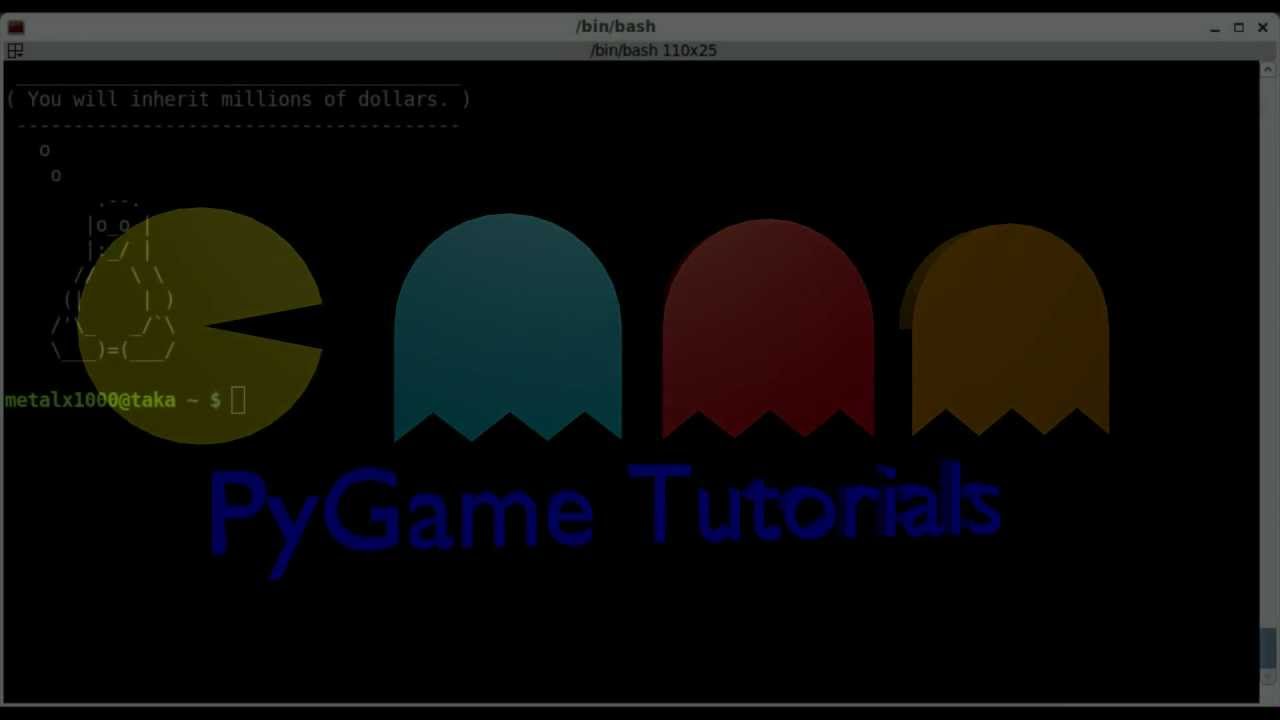 Pygame Key Presses - Python - Linux - Tutorial
