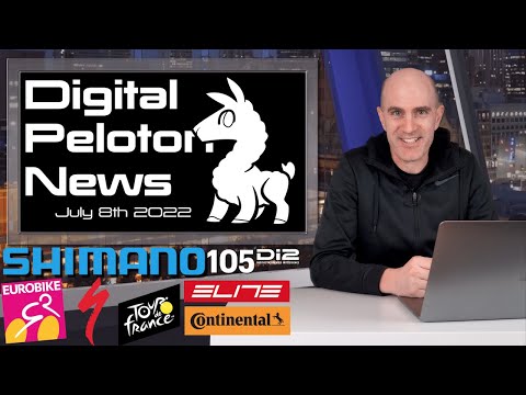 Digital Peloton News: Shimano 105 Di2 Groupset // Saris // Tour Tech // Eurobike 2022