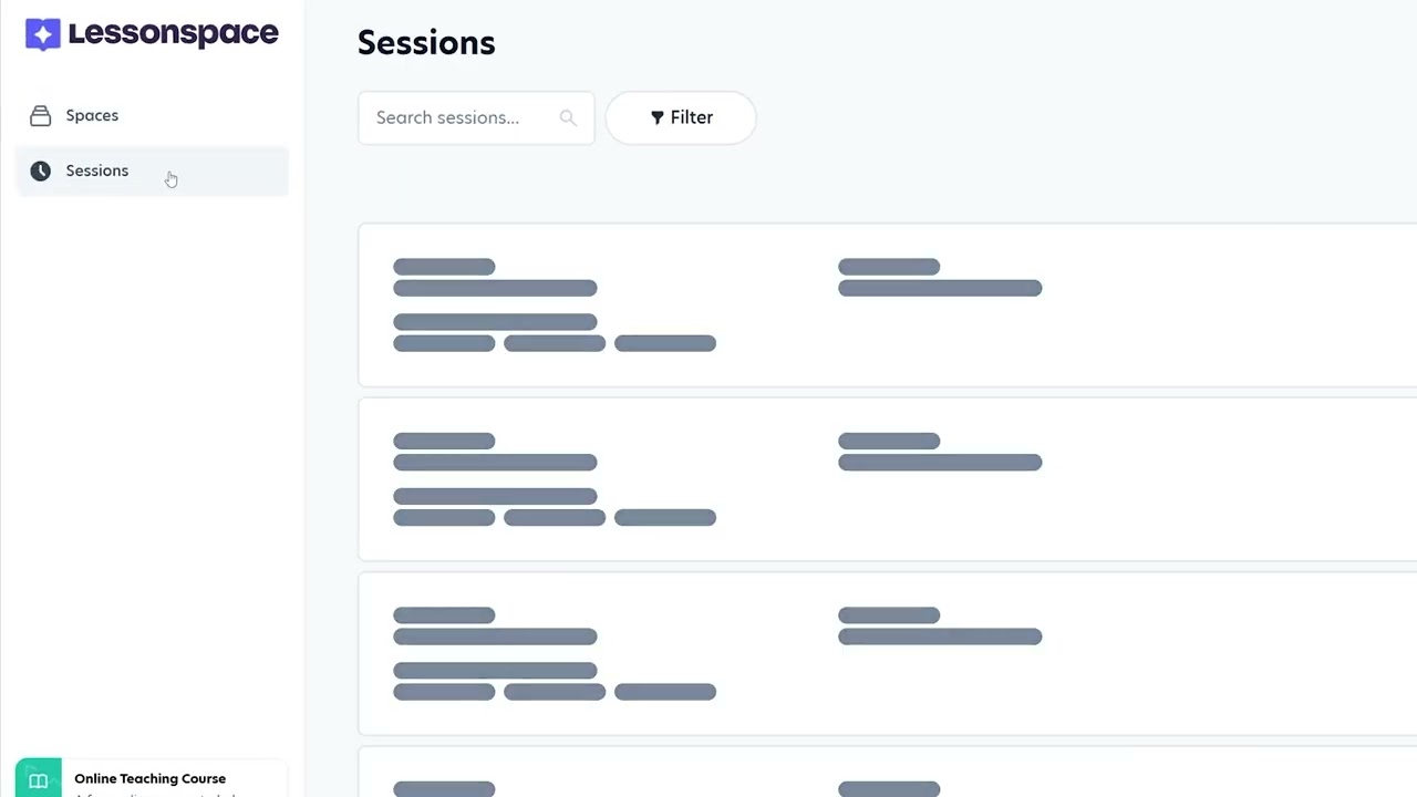 16 | Student Dashboard | Lessonspace Tutorial Series