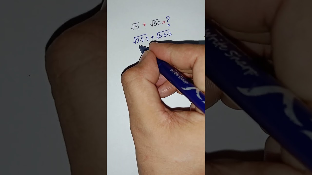 √8 + √25 = ? | #short | #youtubeshorts | #learning