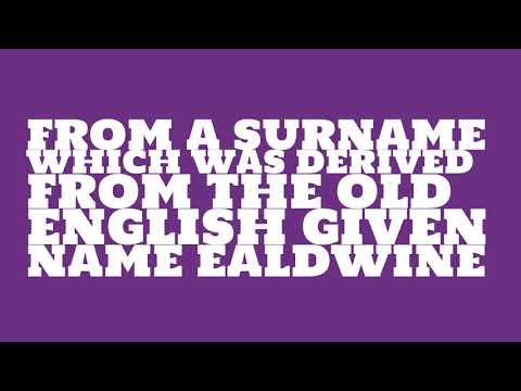 What is the origin of the name Alden?