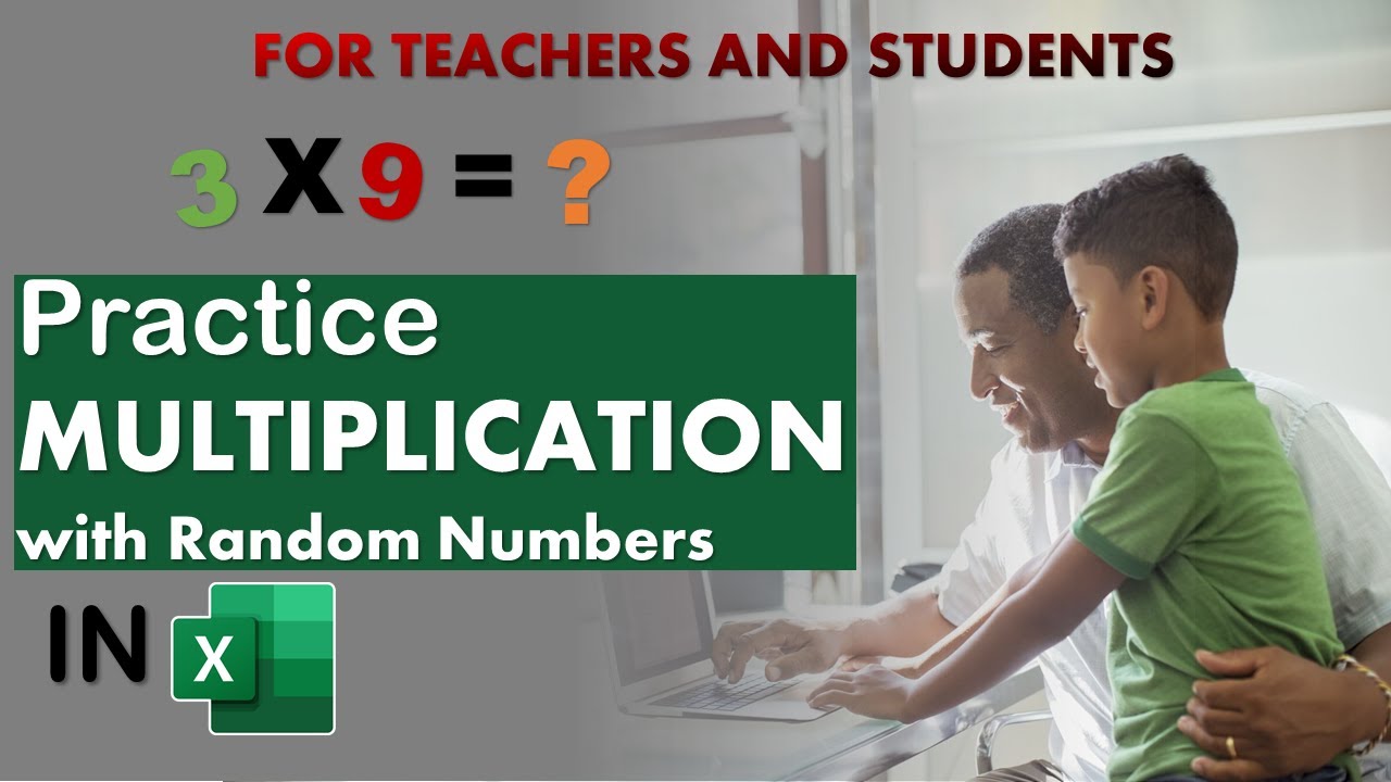 Multiplication using Random Numbers in Excel using Randbetween