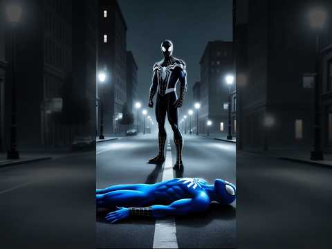 Spiderman vs Black Spiderman vs White Spiderman #marvel #dc #spiderman #blackspiderman #marvelvsdc