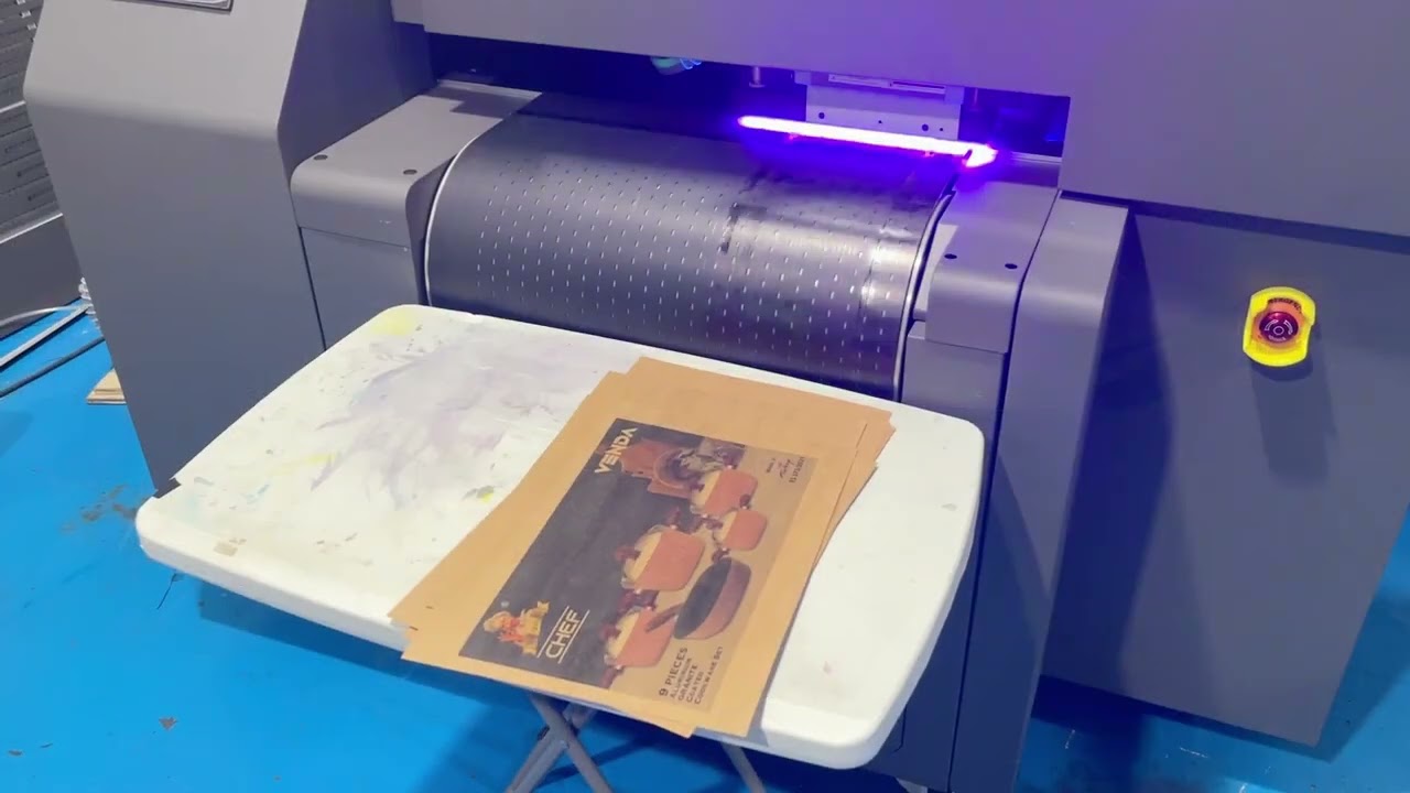 Sunthinks SEU600 UV Single Pass Printer print nearly all kindly of flat material.