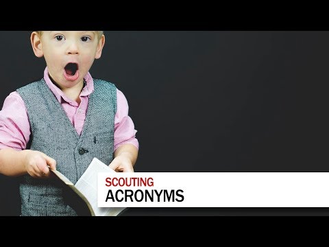 Scouting Acronyms - Decoding scout terms and sayings (SMD96)