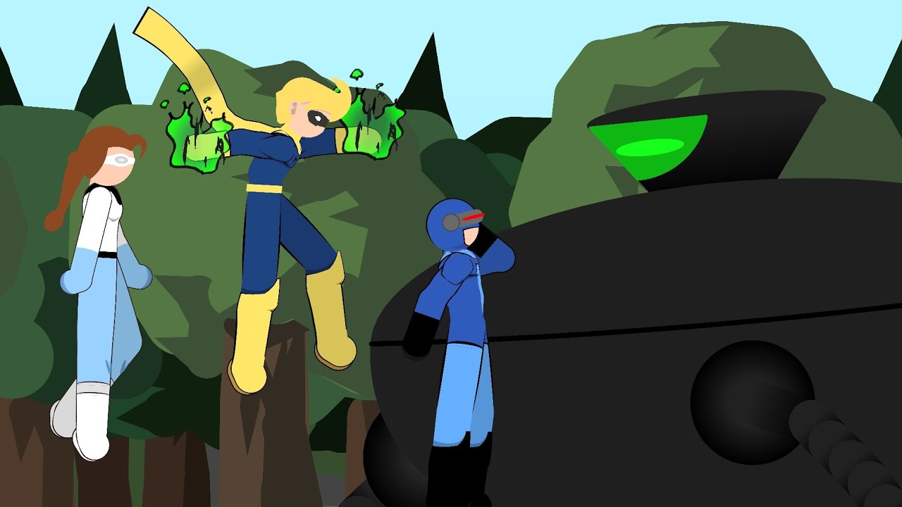 Omnidroid V.X 5 vs Supers (The incredibles) 