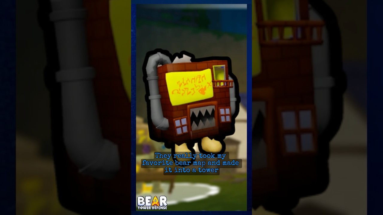 CHEESE FACTORY in BEAR TOWER DEFENSE! #roblox #bear #bearalpha #bearalpharoblox #robloxbear