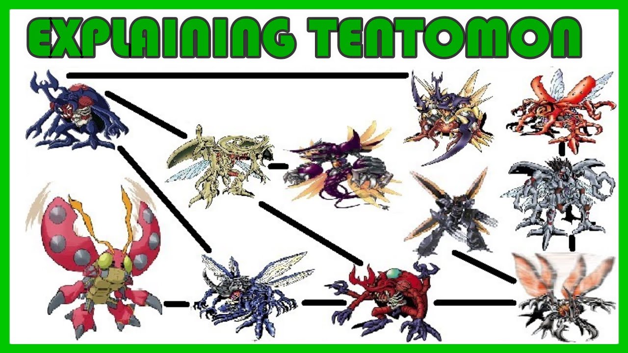 Explaining Digimon: TENTOMON DIGIVOLUTION LINE [Digimon Conversation #9]