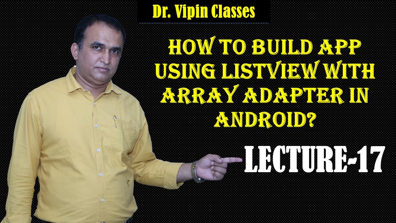 Listview with array adapter in Android