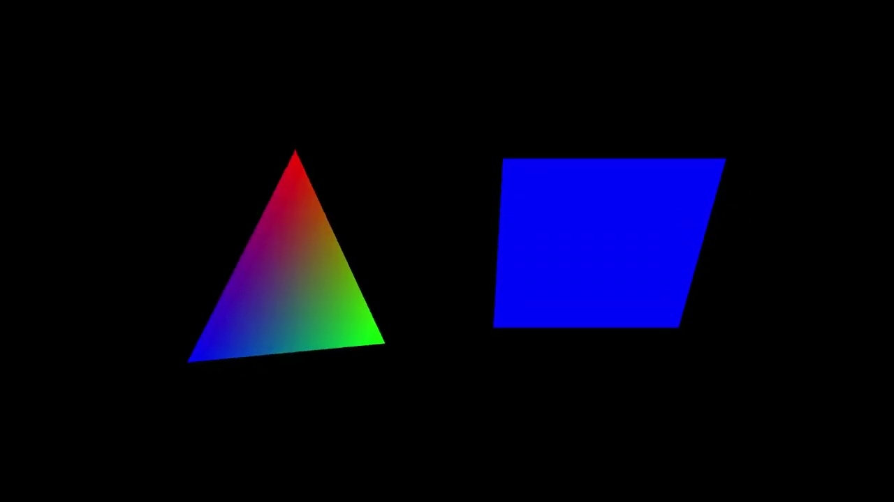 DirectX 11 | Animated 2D Colored Triangle and Rectangle | C++ Graphics Programming