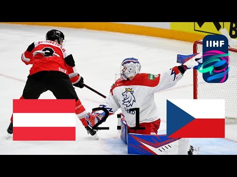 MS V HOKEJI 2022 RAKUSKO ČESKO