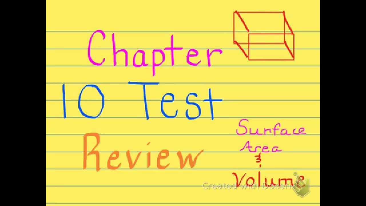 Chapter 10 Test Review