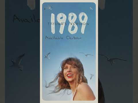 Pre order 1989 (Taylor’s Version) now on my site 🩵😎🩵
