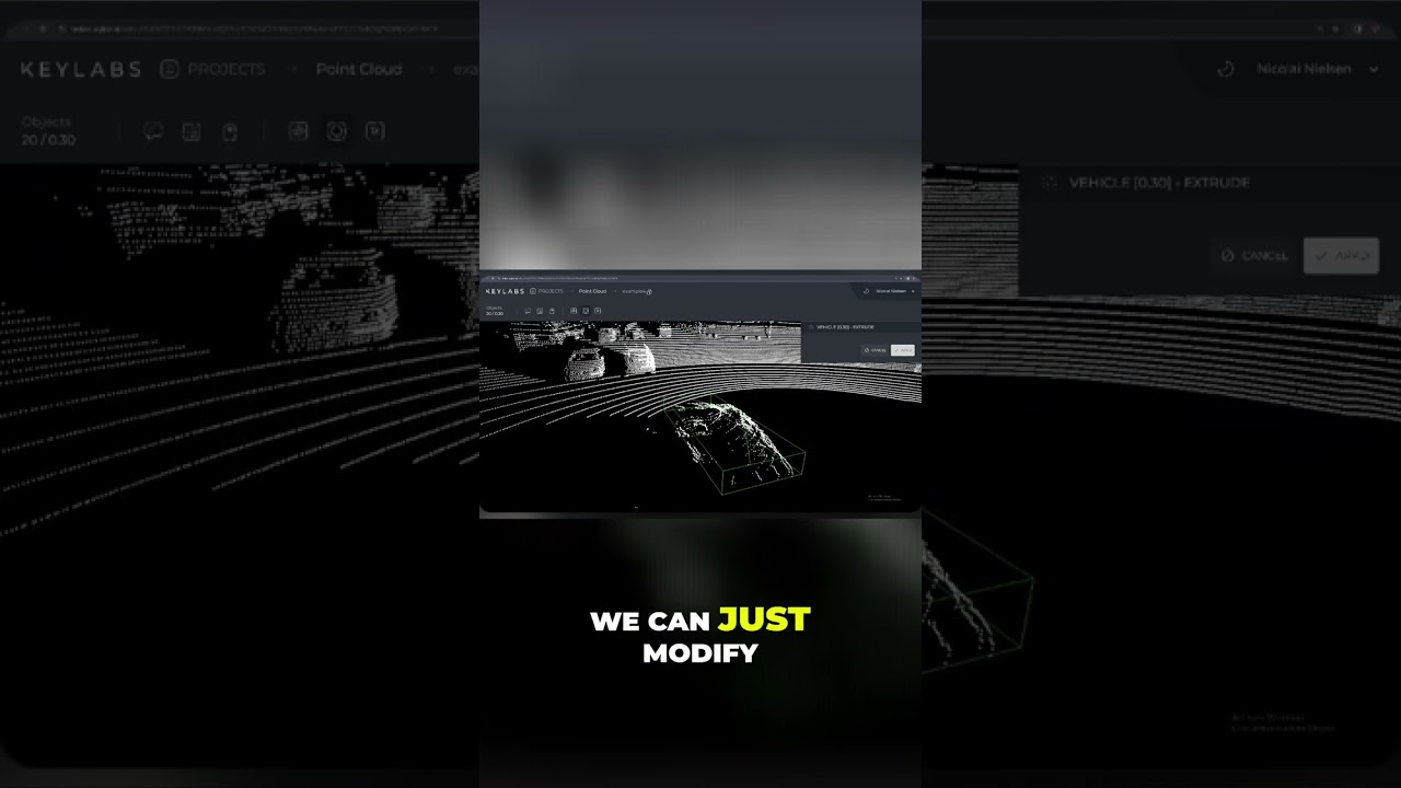 Point Cloud Annotation with Key Labs