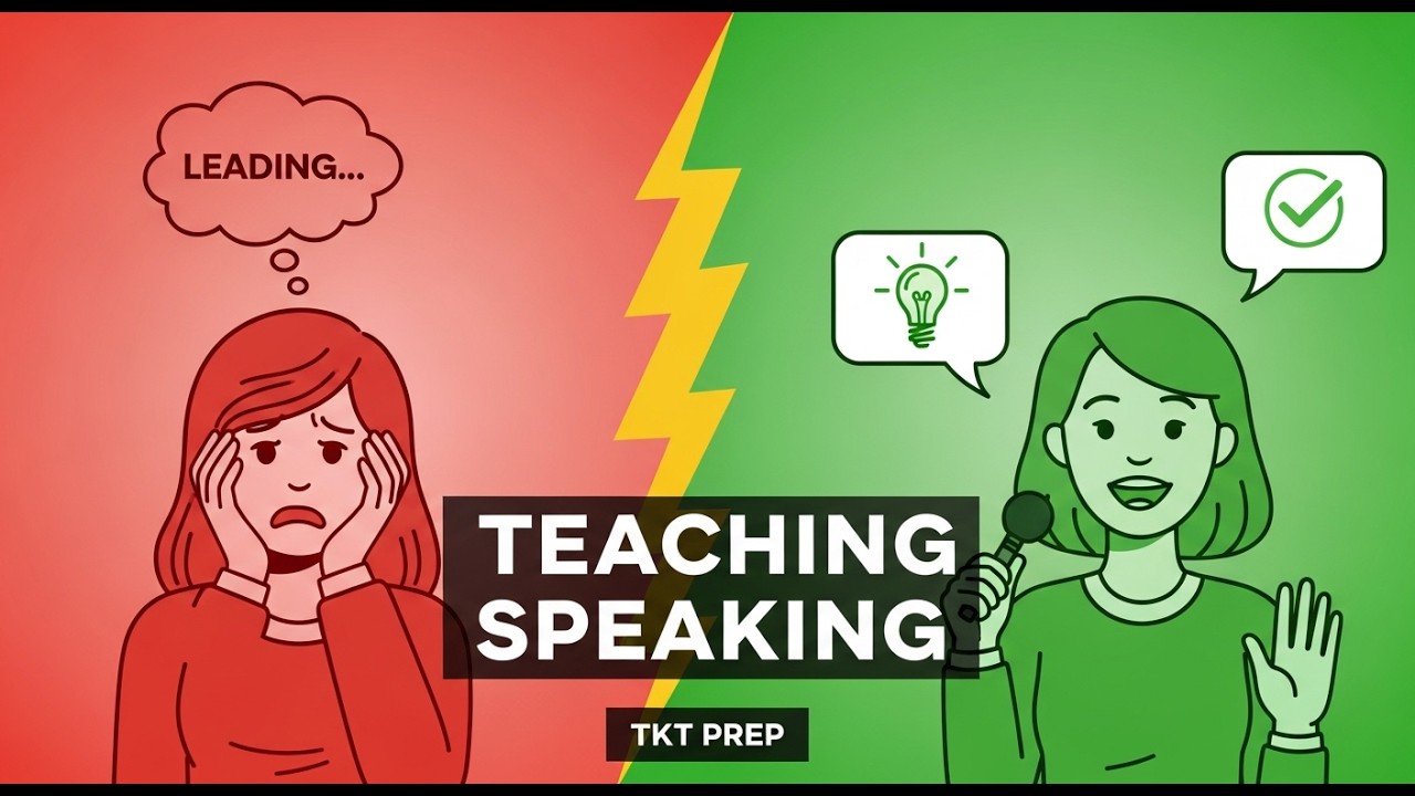 TKT Module 1 Unit 8: Speaking Skills 🗣️ Accuracy vs. Fluency & Strategies