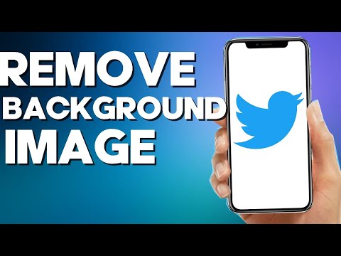 How to Remove Your Background Image on Twitter