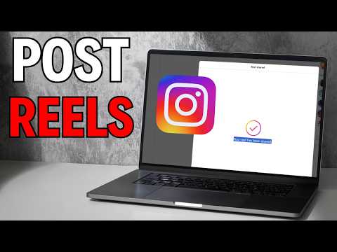How To Post Instagram Reels From PC and Laptop - 2024