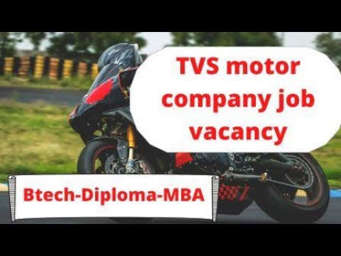 TVS Motor jobs vacancies 2021-Btech-Diploma-Graduate-MBA