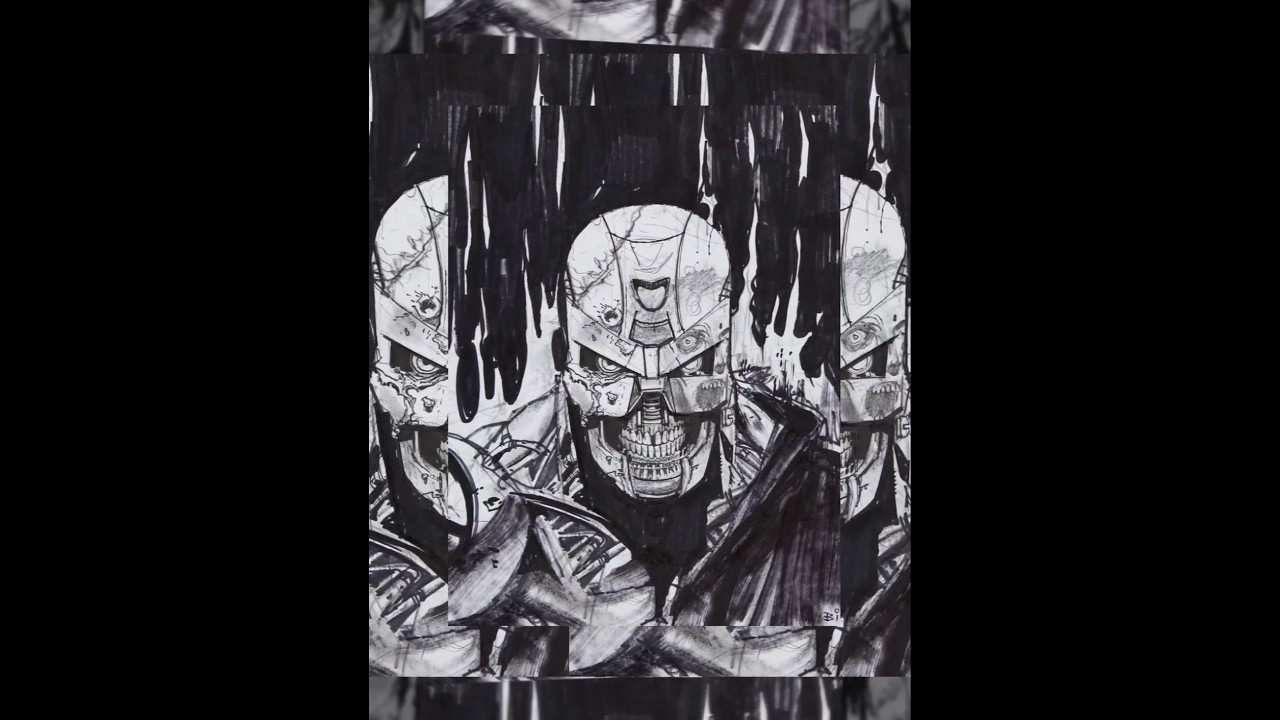 Heavy Metal Magazine Art By Simon Bisley #heaveymetal #simonbisley #terminator #art #conceptart