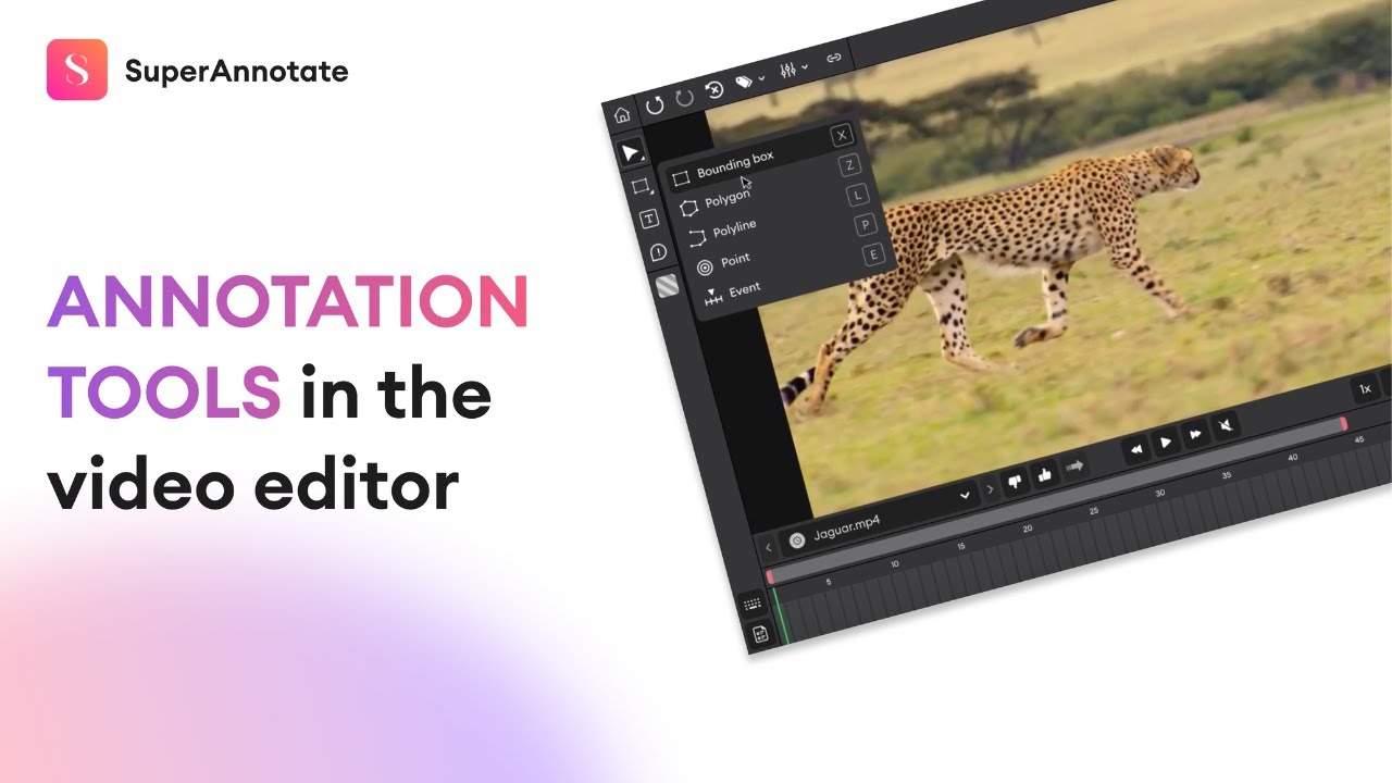 Annotation tools in the video editor | SuperAnnotate Hacks