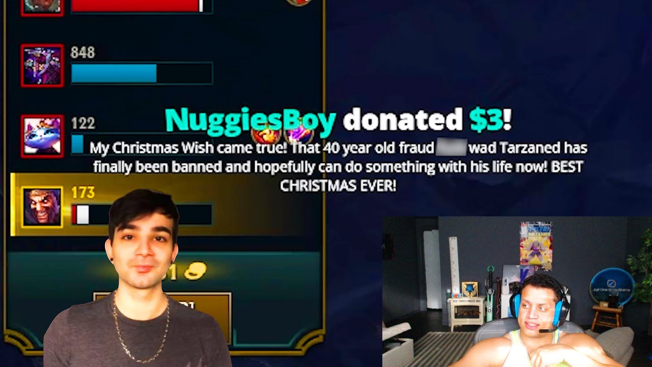 Tyler1 on Tarzaned Indefinitely BANNED From League