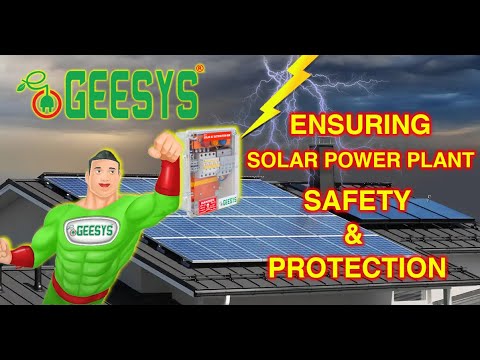 Boost Your Solar Power System's Safety and Efficiency Today | GEESYS |The Hidden Hero of Solar Power