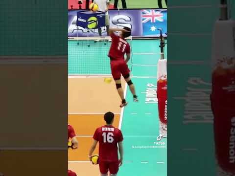 nishida warm up spike real fan of nishida subscribe #nishida #volleyballplayer #volleyballlovers