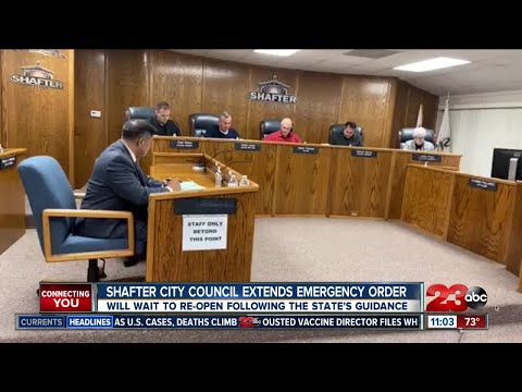 City of Shafter extends emergency proclamation