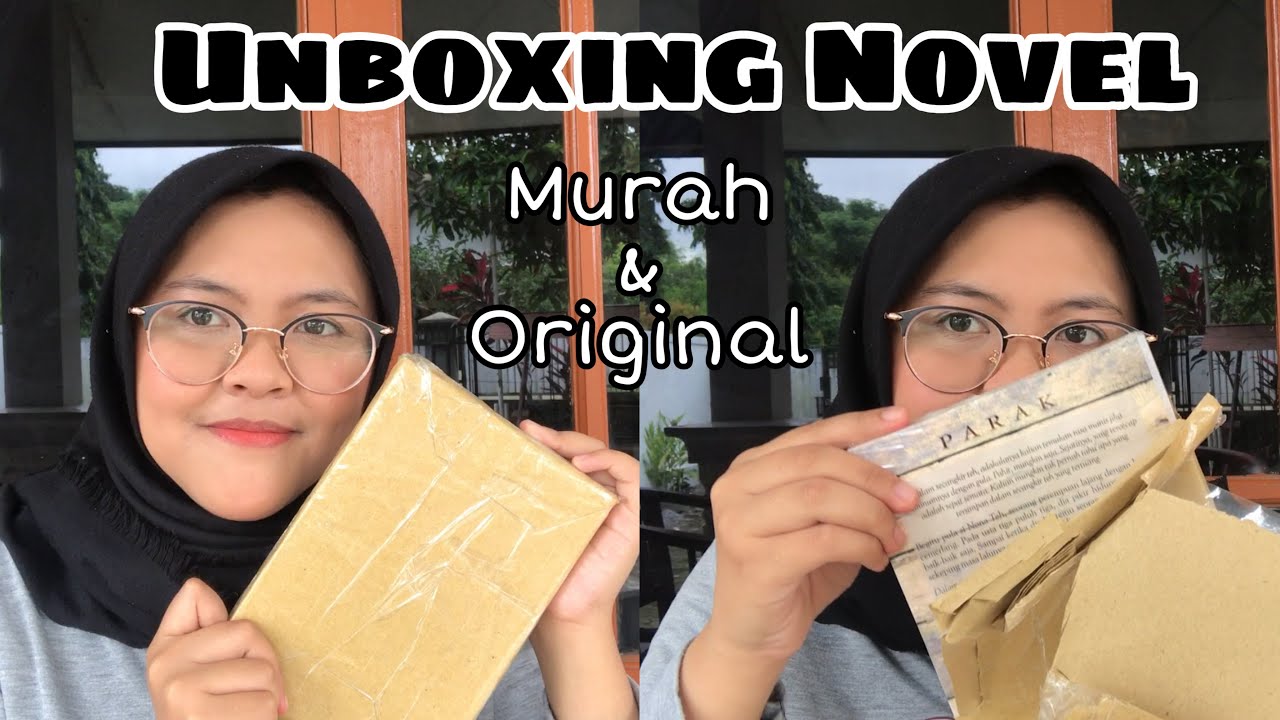 Unboxing! Beli Novel Diskon 50% di Shopee