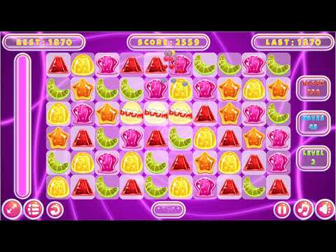 How to play Jelly Match 3 game | Free online games | MantiGames.com