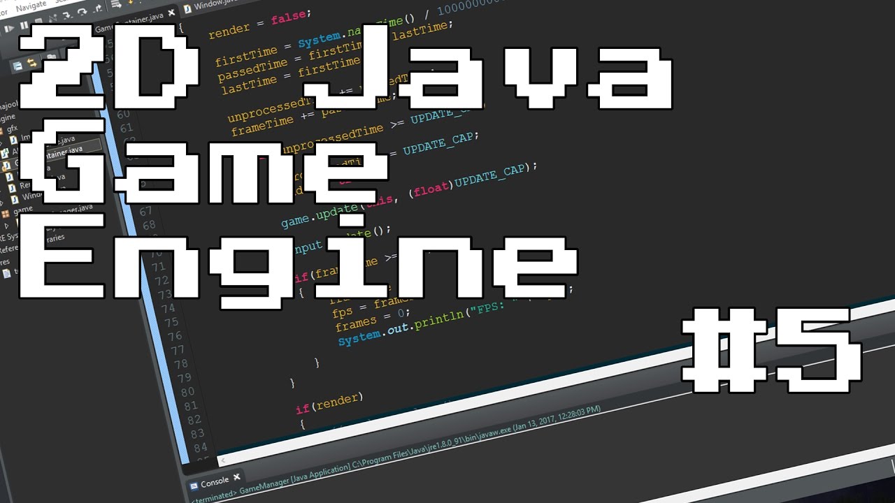 2D Java Game Engine #5 : Abstract Game
