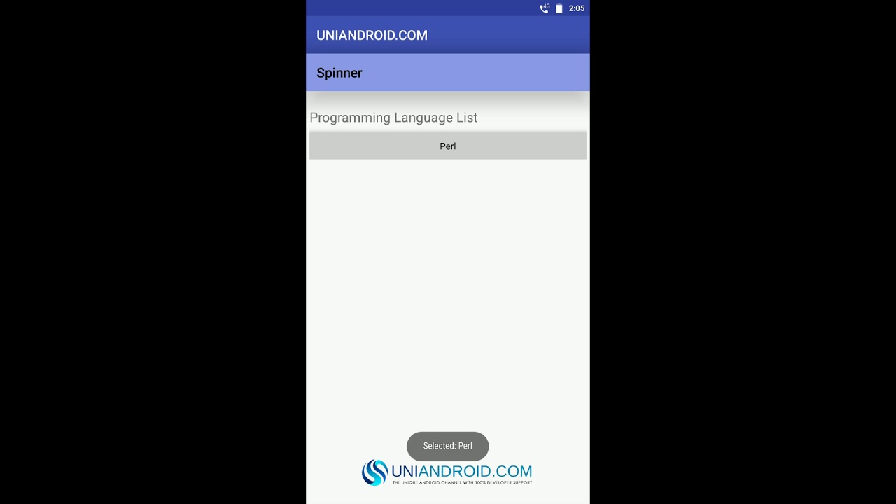 Android | Spinner using ArrayList