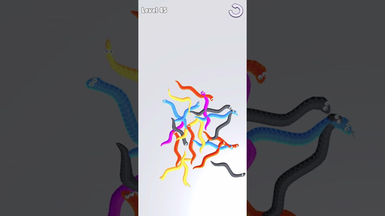 Tangled Snakes Unity Game Source Code #unity #unity3d #unitydev #unitydeveloper #sourcecode