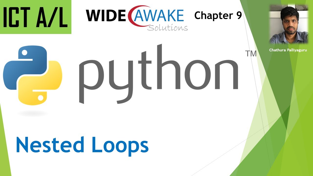 ICT AL Python Nested Loops Multiplication Table
