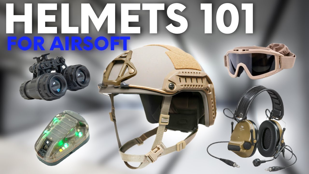 Airsoft Helmet Guide! What You Need & Why! (How To Build A Helmet)