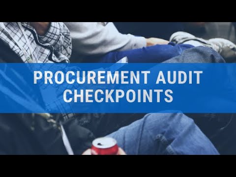 Procurement audit Important checkpoints | P2P Audit checklist
