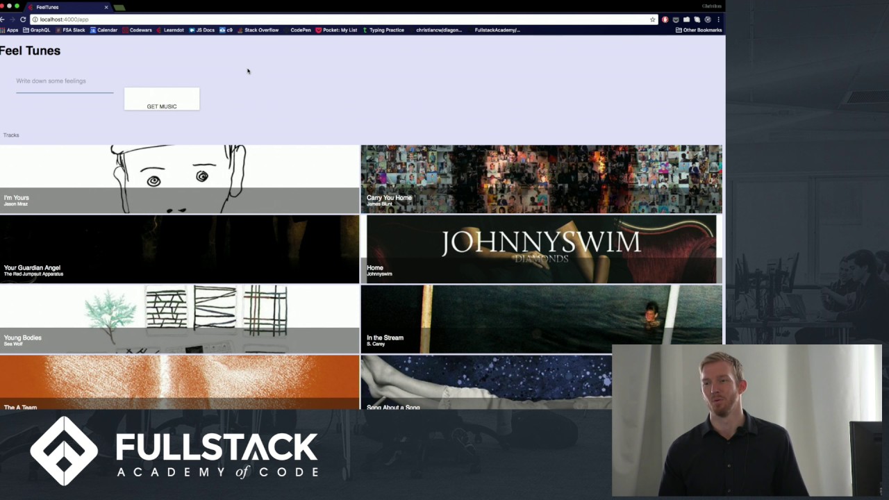 Stackathon Presentation: FeelTunes