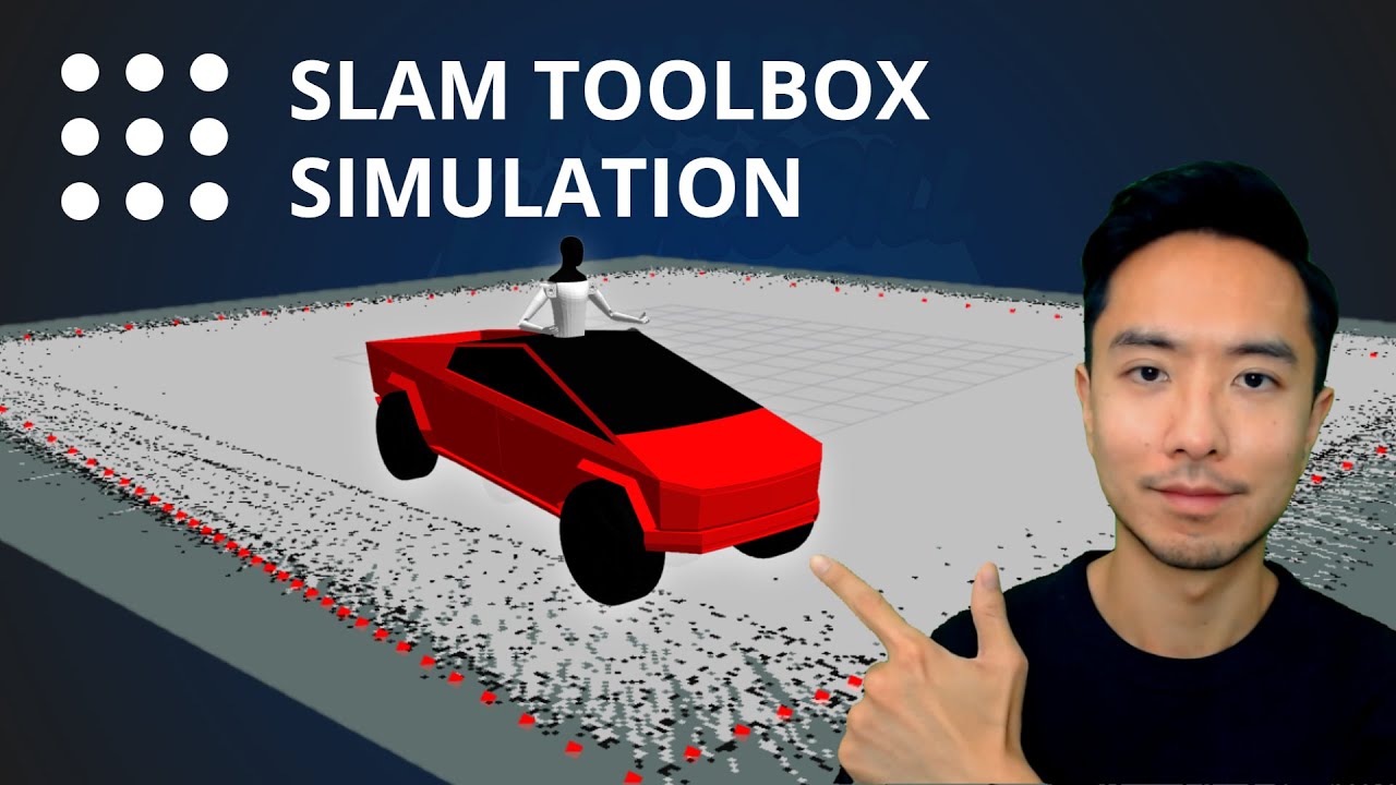 ROS2 SLAM Toolbox Tutorial Mobile Robot Simulation (SLAM Algorithm and Code)