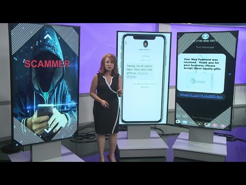AT&T text about payment and free gifts looks legit, but it's a scam