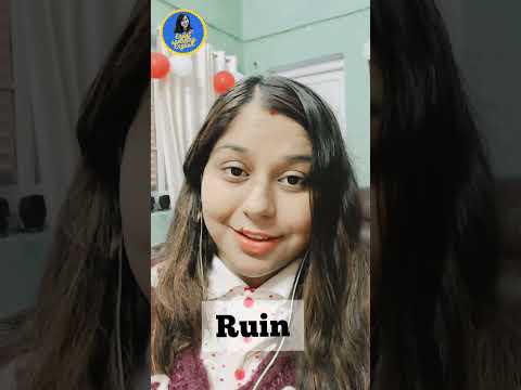 Ruin means? Learn vocabulary #vocabulary #shorts #ytshorts #shortsinenglish