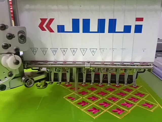 Single Head Embroidery Machine - JULEE Single Head Embroidery Machine ...