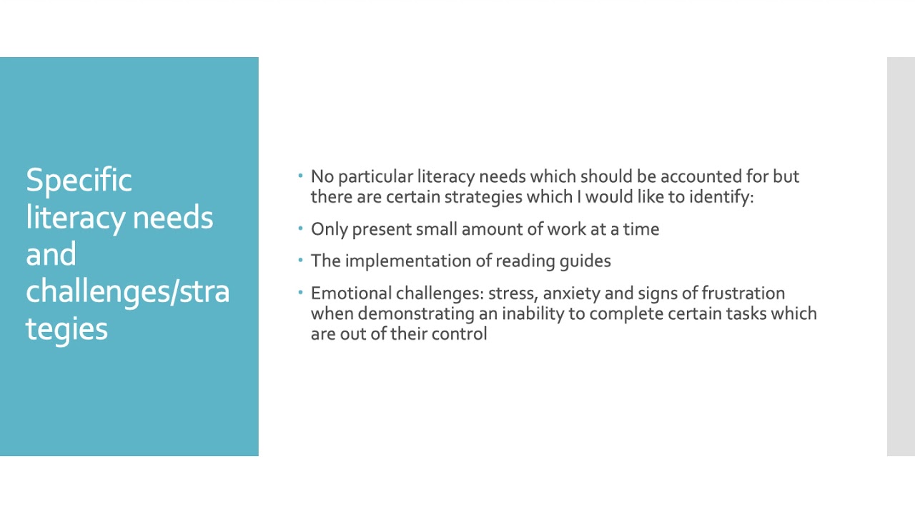 Literacy Program Proposal Presentation