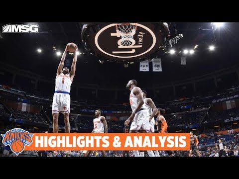 Knicks Dominate Magic By 30 - IQ First Career Triple Double - Barrett Scores 27 | New York Knicks