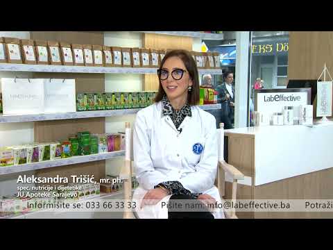 Farmaceuti o nama | Aleksandra Trišić, mr. ph. spec. nutricije i dijetetike | JU Apoteke Sarajevo