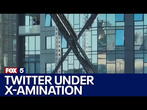 Twitter's new 'X' sign under investigation | FOX 5 News