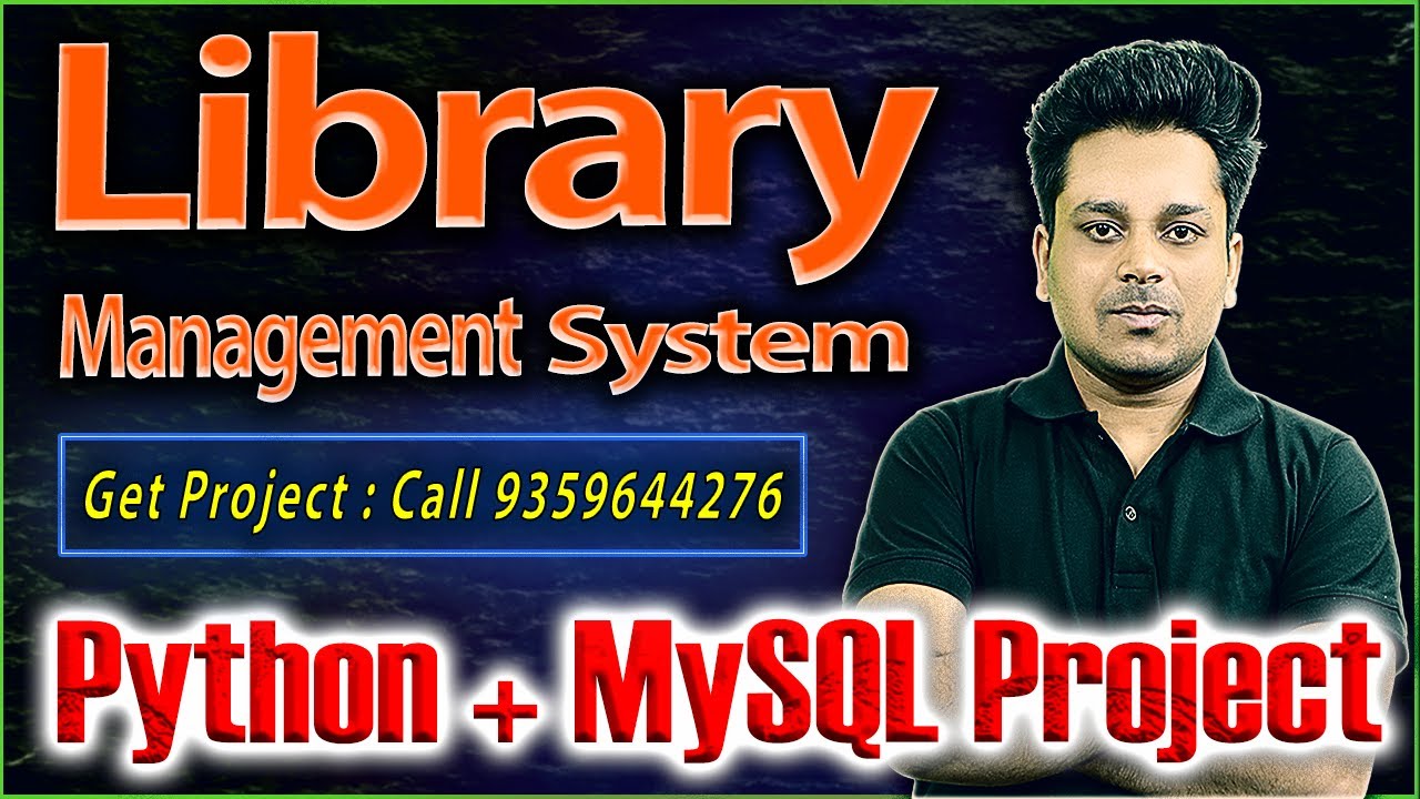 Library Management System | Python Project CBSE