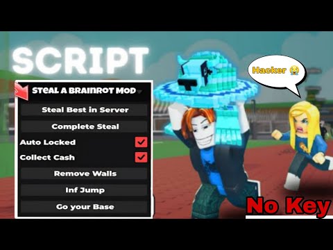 Steal a Brainrot Script GUI Pastebin | INSTANT STEAL AUTO STEAL INFINITE CASH *NO ΞΞΞ₯*