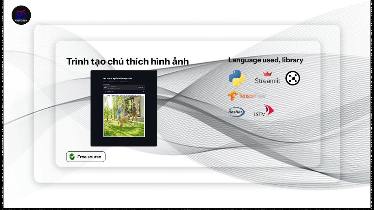 Demo Image Caption Generator - Tạo mô tả ảnh tự động bằng Deep Learning