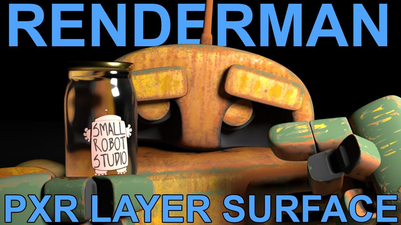 Renderman 21 PxrLayerSurface Tutorial
