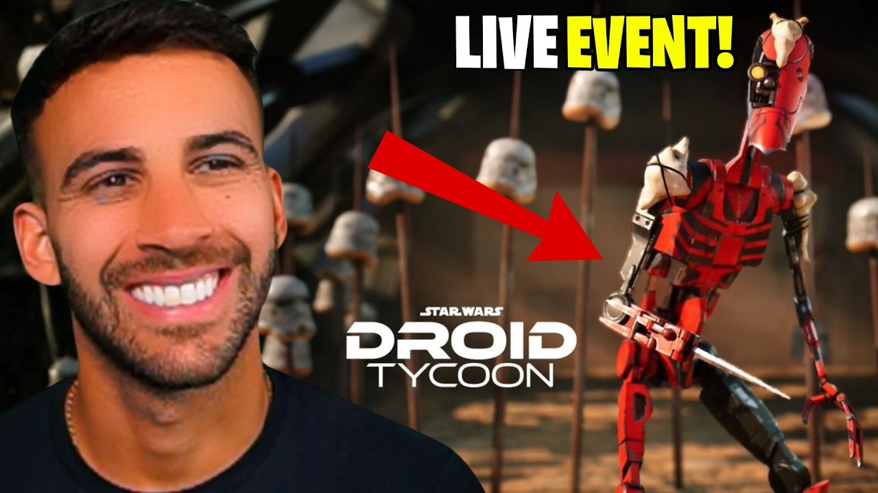 Mister Bones Live Event In Fortnite Droid Tycoon! (Everything you missed)